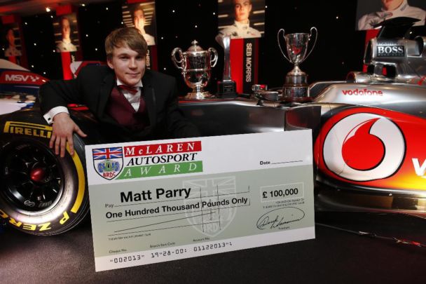 Matt Parry ha completato i test sulla McLaren MP4-26