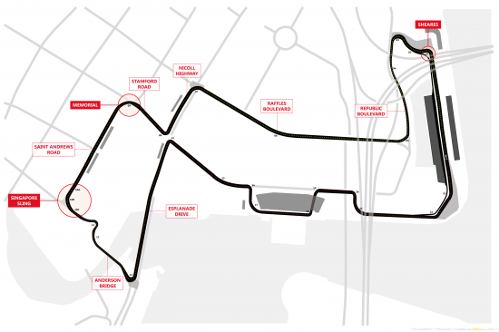 F1 | Nuovo layout per il GP di Singapore dal 2023?
