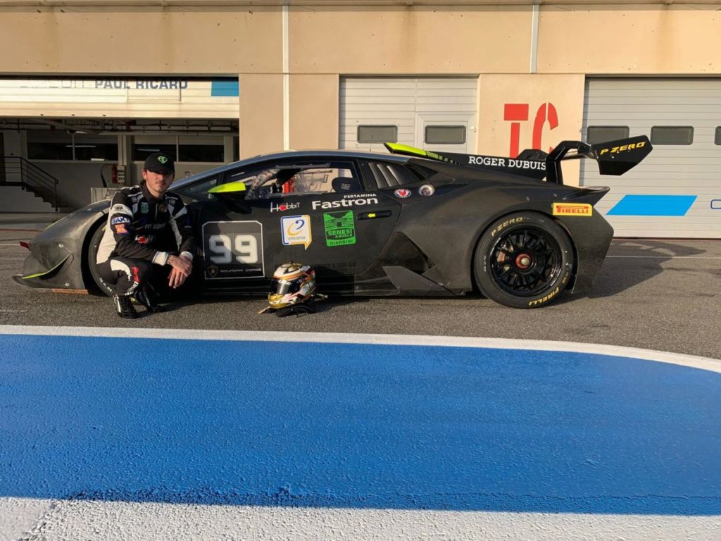 Una nuova avventura targata Lamborghini per Andrea Cola