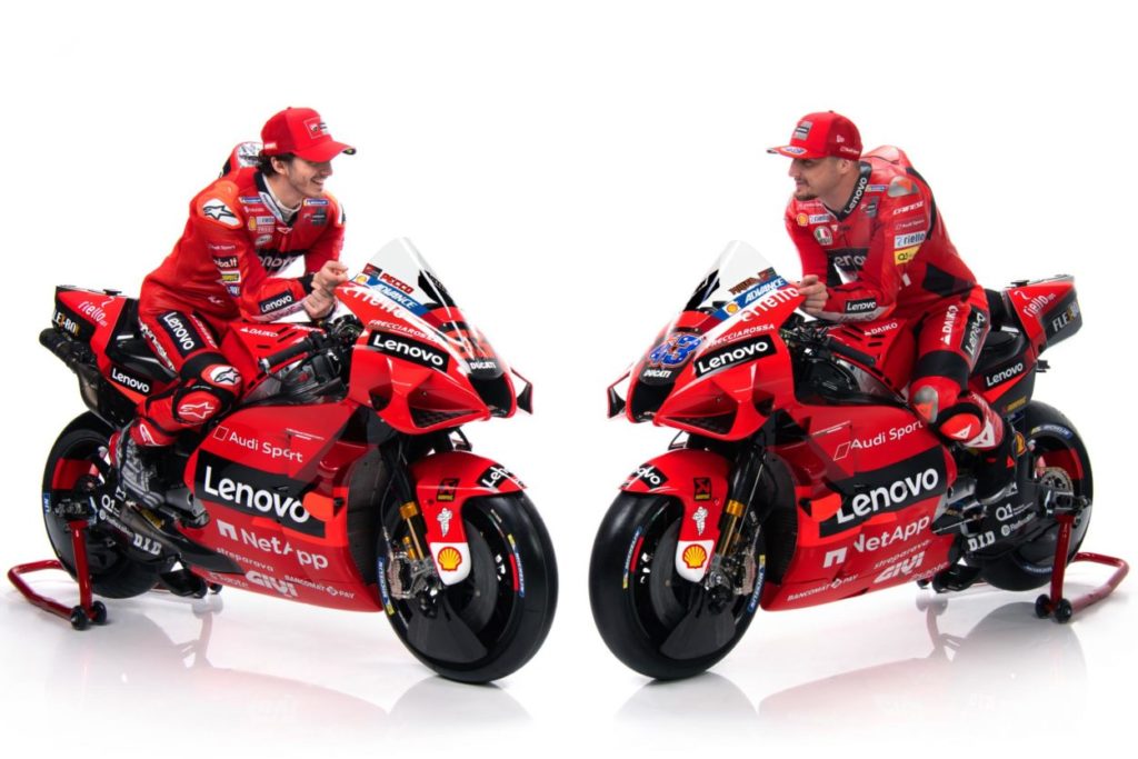 MotoGP | Presentato il team Ducati Lenovo, ecco la nuova Desmosedici