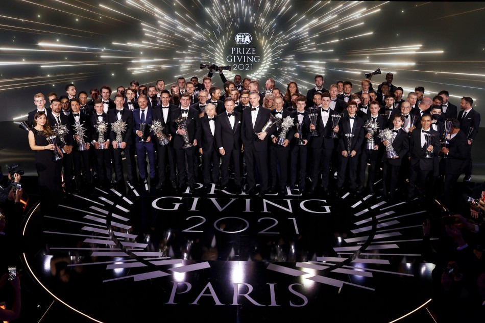 F1 | A Parigi il Gala FIA ha premiato i Campioni 2021 | P300.it ...