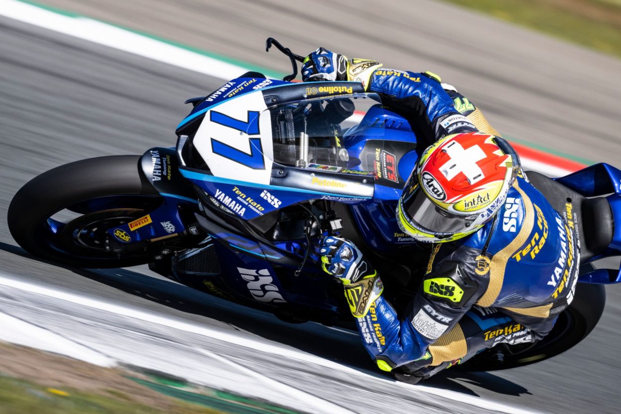 SSP | GP Olanda 2022, Superpole: prima pole stagionale per Dominique Aegerter e Ten Kate