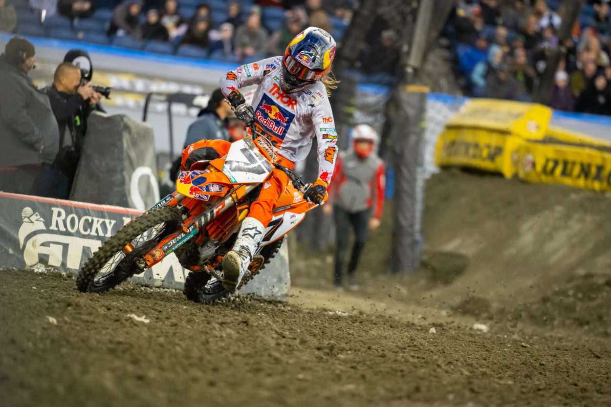 Supercross | Seattle 2023, Plessinger (KTM): "Il dolore alla gamba è ...
