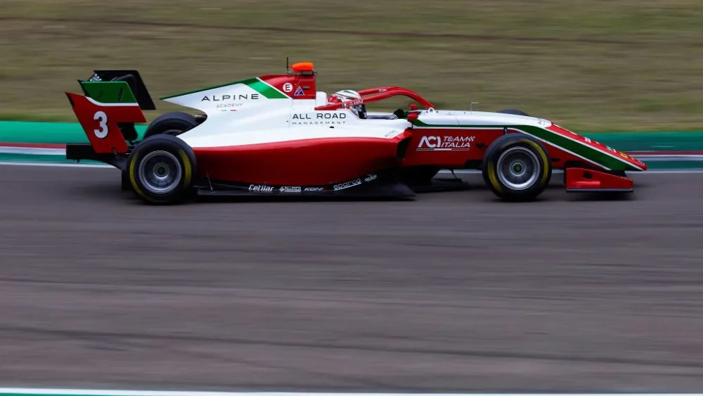 F3 | Test Imola 2023, day 2: Minì ancora il più veloce, prima della pioggia