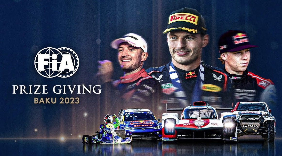 Alle ore 20:00 i FIA Prize Giving 2023