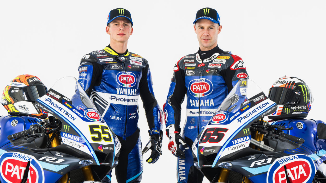 SBK | Le squadre Yamaha Pata Crescent, GMT94 e Motoxracing rivelano le livree sulle R1 del 2024