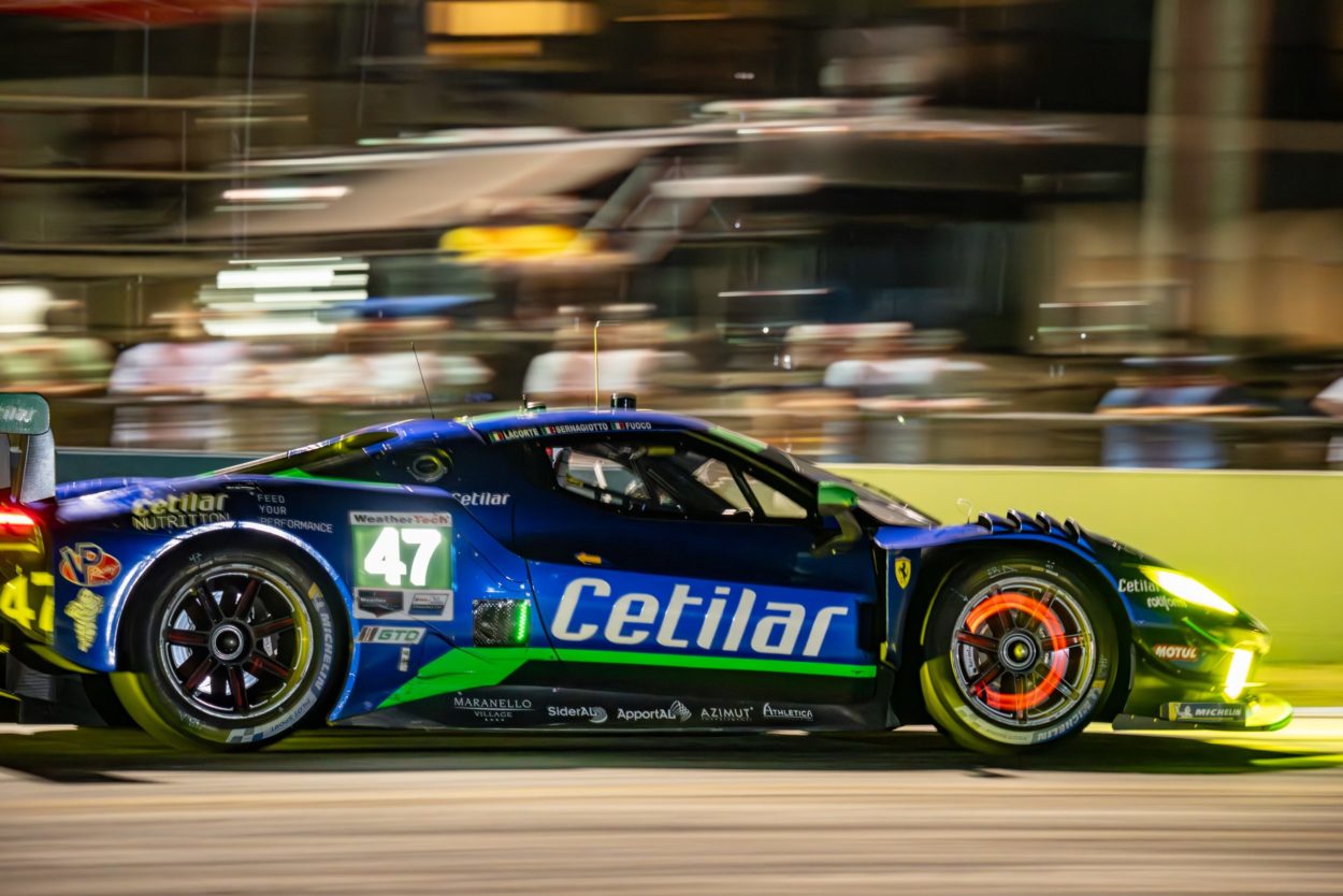 Cetilar Racing in Pole in classe GTD per la 12 ore di Sebring 2024