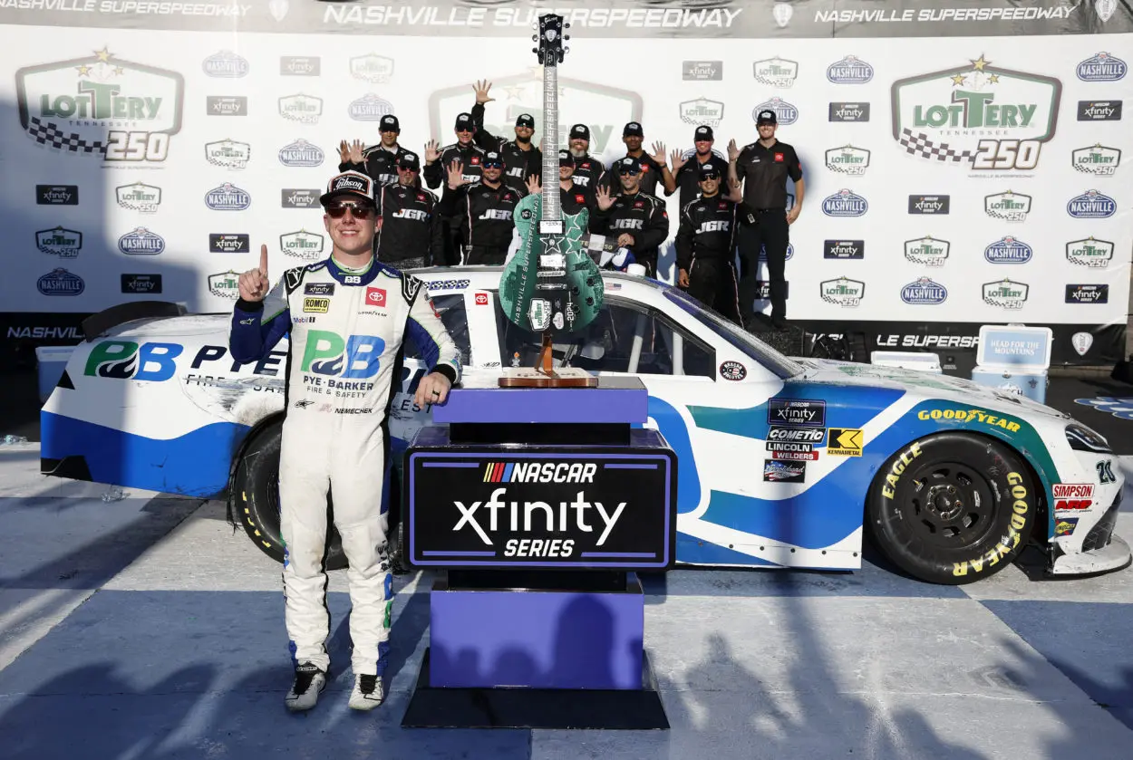 NASCAR | Xfinity Series, Nashville: John Hunter Nemechek si impone in ...