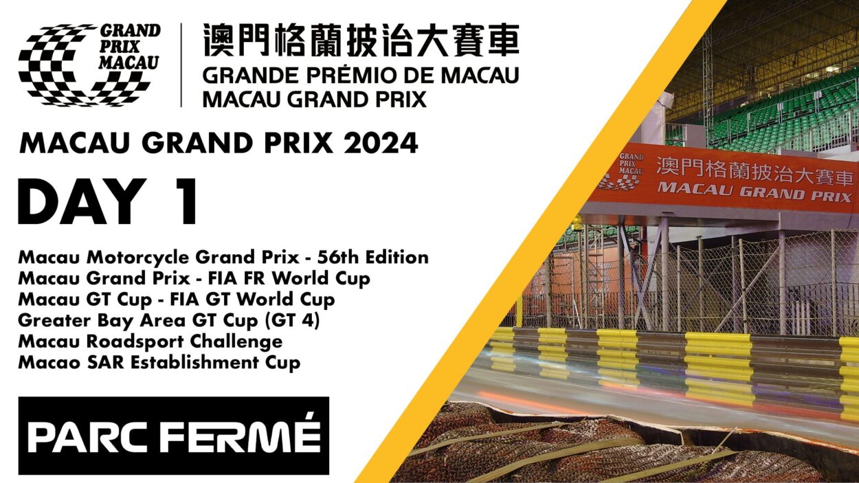 GP Macao 2024 | Giovedì 14 Novembre [DIRETTA VIDEO LIVE]