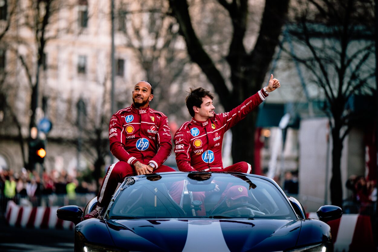 F1 | Festa Ferrari a Milano, le parole dei protagonisti. Hamilton ...