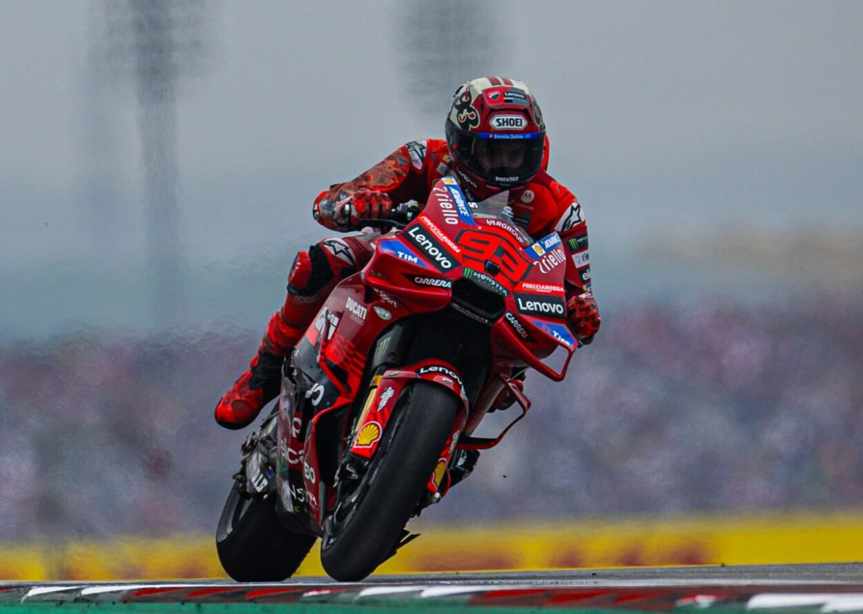 MotoGP | GP Qatar 2025, FP1: Marc Marquez imprendibile per tutti, seguono Di Giannantonio e ...