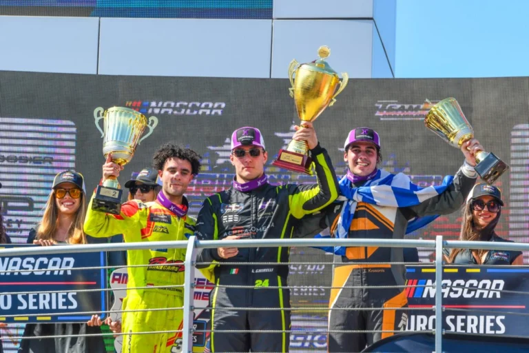 NASCAR Euro Series | Vallelunga 2025: PK Carsport domina il weekend con le vittorie di Ghirelli ...