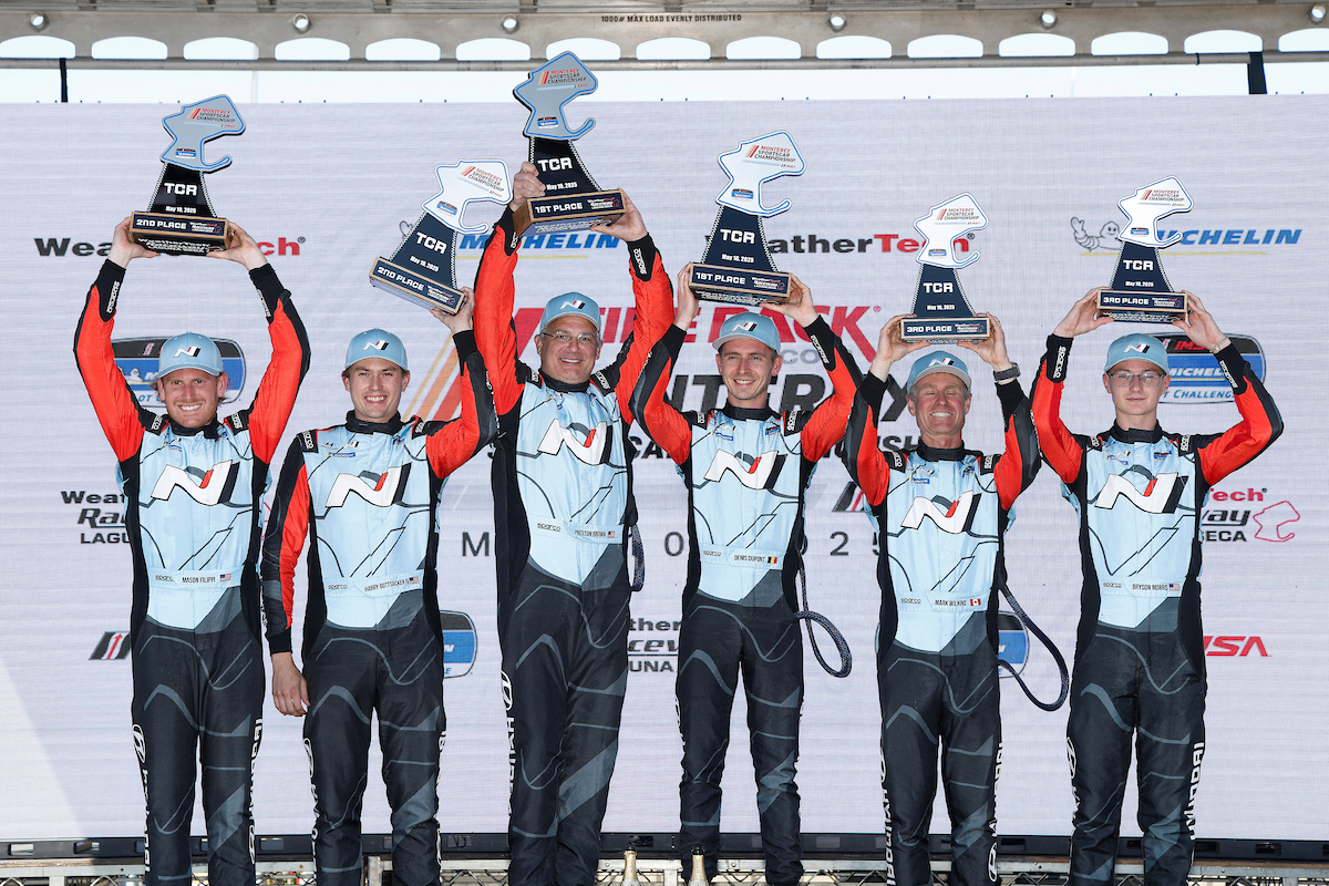 TCR Michelin Pilot Challenge | Laguna Seca 2025: Brown-Dupont vincono ...